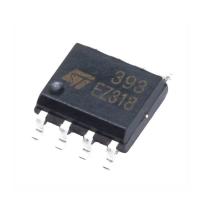 China LM393DT SOP-8 Electronic Component Low Power Consumption Dual Voltage Comparator IC Chip for sale