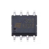 China LM393DT SOP-8 Electronic Component Low Power Consumption Dual Voltage Comparator IC Chip for sale