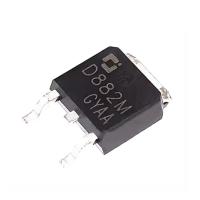 China 2SD882 TO-252 NPN medium power triode transistor chip bipolar junction transistor BJT brand new and original for sale