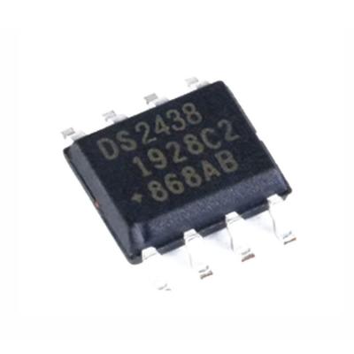 China DS2438AZ+ SOIC-8 intelligent battery monitoring controller chip IC integrated circuit original electronic component DS2438AZ for sale