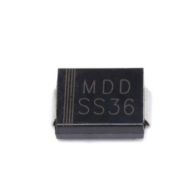 China New Chip SS36 DO-214AB Schottky Diodes and Rectifiers Ic Chip Electronic Components Accessories Brand New Original for sale