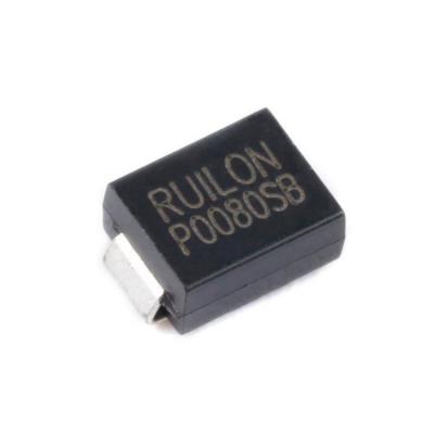 China P0080SB P008B DO-214AA Thyristor Surge Protector IC Chip Semiconductor Discharge Tube Electronic Components for sale