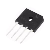 China GBU805 GBU-4 Discrete semiconductor products of bridge rectifier diode IC chip electronic components for sale