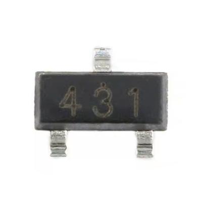 China TL431 SOT23 Linear Stabilized Transistor Chip Electronic Component Integrated Circuit Voltage Reference Stabilized Triode for sale