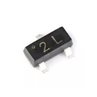 China MMBT5401 Screen printed 2L SOT-23 bipolar junction transistor chip BJT electronic component patch triode for sale