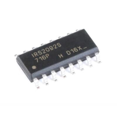 China IRS2092STRPBF SOIC-16 High performance class d audio power adapter driver IC chip electronic component integrated circuit for sale