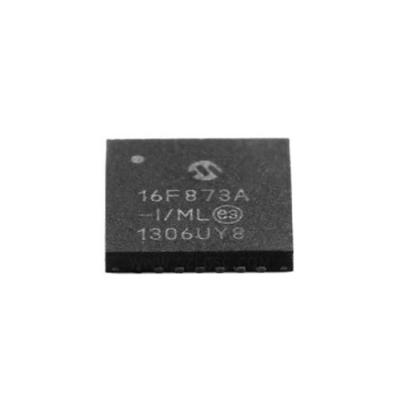 China PIC16F873A-I/ML QFN-28 8-bit microcontroller -MCU electronic component embedded processor single chip microcomputer chip for sale