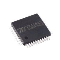 China TM1622 LQFP-52 192-point memory image of IC electronic components of liquid crystal driver chip and multifunctional LCD driver for sale