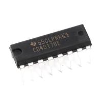 China CD4017BE PDIP-16 Counter Divider Decimal Frequency Divider Chip IC Integrated Circuit Logic Device for sale