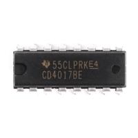 China CD4017BE PDIP-16 Counter Divider Decimal Frequency Divider Chip IC Integrated Circuit Logic Device for sale
