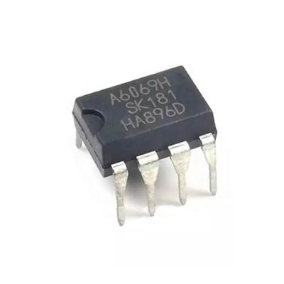 China A6069H Direct Plug DIP-7 Off-line Switch Ic Chip of AC-DC Converter Power Management Integrated Circuit Components for sale