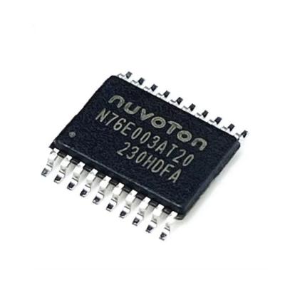 China N76E003AT20 TSSOP-20 Embedded microcontroller IC chip electronic components enhanced single chip microcomputer chip for sale