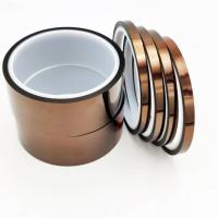 China Polyimide Pi Film Kapton Self Adhesive Tape 0.05mm 30mm High Temperature for sale