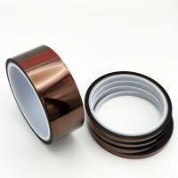 China Polyimide Pi Film Kapton Self Adhesive Tape 0.05mm 30mm High Temperature for sale