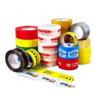 China Custom BOPP Carton Sealing Tape 80m 100m Acrylic Adhesive Strong Tough Packaging Tape for sale