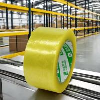 China Custom BOPP Carton Sealing Tape 80m 100m Acrylic Adhesive Strong Tough Packaging Tape for sale