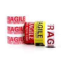 China Custom BOPP Carton Sealing Tape 80m Single Sided Acrylic Adhesive Super Clear OPP Box Bag Sealing Logo for sale
