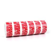 China Custom BOPP Carton Sealing Tape 80m Single Sided Acrylic Adhesive Super Clear OPP Box Bag Sealing Logo for sale