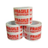 China Custom Logo Printed BOPP Acrylic Adhesive Packing Tape 60mm Strong Transparent for Carton Sealing for sale