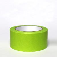 China Green Masking Tape 55m for Automotive Painting High Performance Adhesive Paper Roll 12mm to 96mm for sale