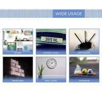 China HASAAO 60-Piece Heavy Duty Double Sided Tape Super Extra Sticky Adhesive Wall Decals Includes Square Rectangular Shapes for sale