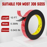 China Heavy Duty Double Sided Waterproof Masking Tape 0.17mm Acrylic Adhesive for LED Strip Mounting for sale