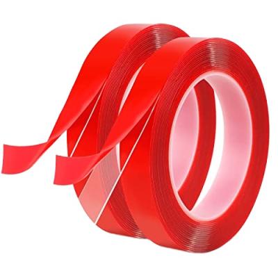 China Heavy Duty Double Sided Mounting Tape 3/4 Inch Width 20 FT Clear Waterproof Acrylic Adhesive for sale