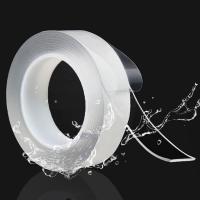 China 5m Reusable Nano Tape 0.3-2.5mm Thick Strong Adhesive Wall Tape Removable Transparent for Home Office for sale