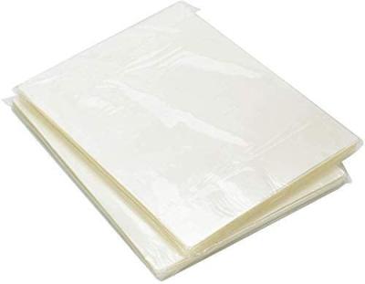 China PET Thermal Laminating Film 80mic A4 Size Waterproof Dust Sheet 3mil for sale