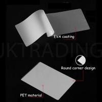 China PET Thermal Laminating Film 80mic A4 Size Waterproof Dust Sheet 3mil for sale