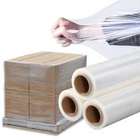China LLDPE Pallet Stretch Film Jumbo Roll 500mm x 1500m 20mic Moisture Proof Packaging for sale