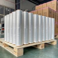 China LLDPE Pallet Stretch Film Jumbo Roll 500mm x 1500m 20mic Moisture Proof Packaging for sale