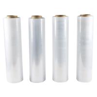 China LLDPE Pallet Stretch Film Jumbo Roll 500mm x 1500m 20mic Moisture Proof Packaging for sale