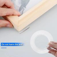 China Transparent Nano Tape Strip 3m Reusable Double Sided Sticky Adhesive Waterproof Load Bearing 30kg for sale