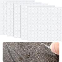 China Double Sided 10mm Nano Adhesive Sticker Paper Die Cut 0.5mm Thick Waterproof for Posters Walls Crafts Balloons for sale