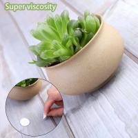 China Double Sided 10mm Nano Adhesive Sticker Paper Die Cut 0.5mm Thick Waterproof for Posters Walls Crafts Balloons for sale