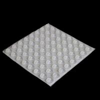 China Self-Adhesive Silicone Rubber Foot Pad Molding Grade Anti-Bump Non-Slip Transparent Hemispherical Bumpers for sale