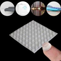 China Self-Adhesive Silicone Rubber Foot Pad Molding Grade Anti-Bump Non-Slip Transparent Hemispherical Bumpers for sale