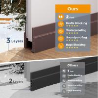China Silicone Door Draft Stopper 2mm Thick Single Sided Adhesive Soundproof Weather Stripping 2m Length for sale