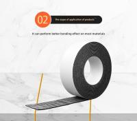 China Acrylic Black Foam Tape Double Sided High Viscosity EVA PE 2mm for Carton Sealing Car Interior Sealing Strip for sale
