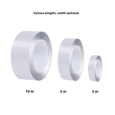 China Custom Nano Strong Adhesive Double Sided Tape Transparent Washable Removable 2mm Acrylic Car Mount for sale
