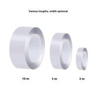 China Custom Nano Strong Adhesive Double Sided Tape Transparent Washable Removable 2mm Acrylic Car Mount for sale