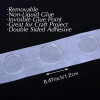 China Transparent Double Sided Adhesive Tape 1mm Thick Strong Sticky Nano Grip Die Cut Masking Sticker Washable Reusable for sale