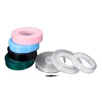 China Transparent Double Sided Adhesive Tape 1mm Thick Strong Sticky Nano Grip Die Cut Masking Sticker Washable Reusable for sale