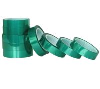 China High Temp Electroplating Masking PET Tape Silicone Adhesive 0.05mm Thickness Heat Resistant Powder Coating Anodizing for sale