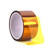 China Transparent High-Temperature PET Masking Tape 0.05mm Acrylic Adhesive Single Sided 25mm x 50m for sale