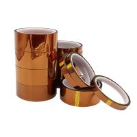 China Transparent High-Temperature PET Masking Tape 0.05mm Acrylic Adhesive Single Sided 25mm x 50m for sale