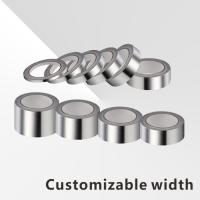 China Silver HVAC Aluminum Foil Tape Acrylic Adhesive 0.1mm Thickness Heat Resistant for Duct Sealing for sale