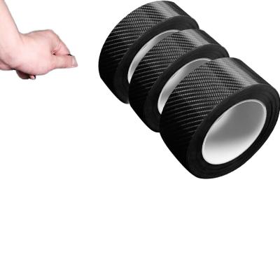China Single Sided Carbon Fiber Anti-Collision Protector Tape 160-320mic 20m Automotive Scratch Cover Strip for sale