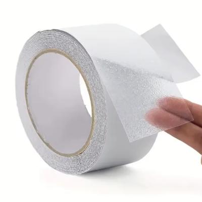 China Heavy Duty Transparent Double Sided Grip Tape 5cm Width 0.5mm Thickness Anti Slip Pool Tape for sale
